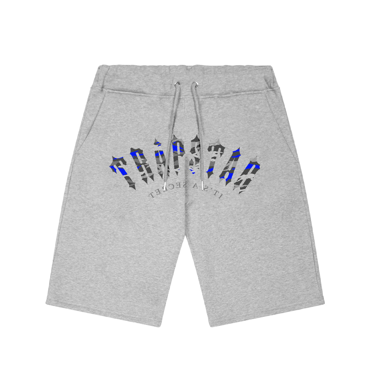 Trapstar Arch It's A Secret Shorts Grey/Ice – RSThePlug