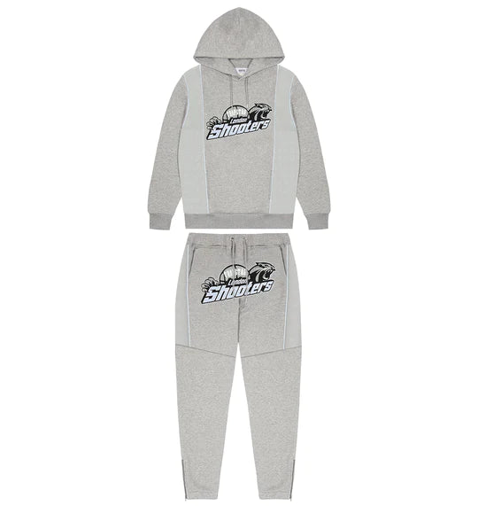 Trapstar Technical Shooters Tracksuit Grey/Blue – RSThePlug
