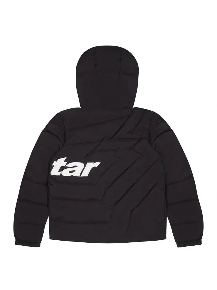 Trapstar Hyperdrive Hooded Jacket Black/White – RSThePlug